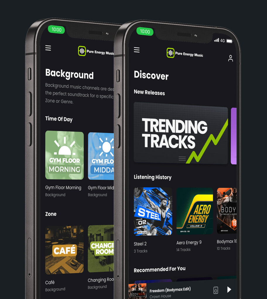 Pure Energy Music — Fitness-Ready Music for Gyms, Studios + Instructors